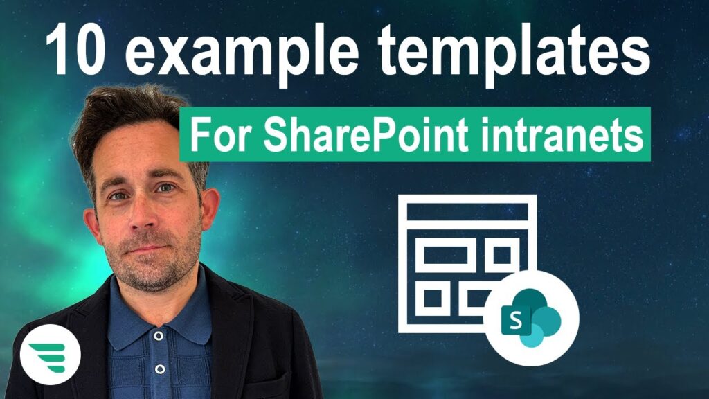 10 SharePoint site and page templates with intranet examples